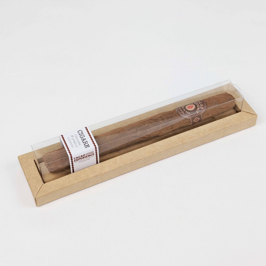 Cigare au chocolat praliné - Trompe l’œil gourmand